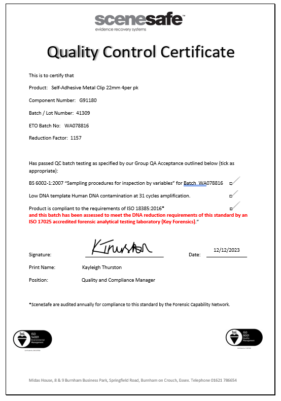 WA078816-41309 — SceneSafe