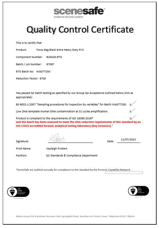 WA077250-87087 — SceneSafe