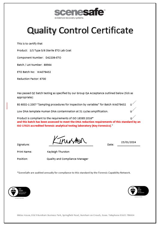 WA079432-89564 — SceneSafe