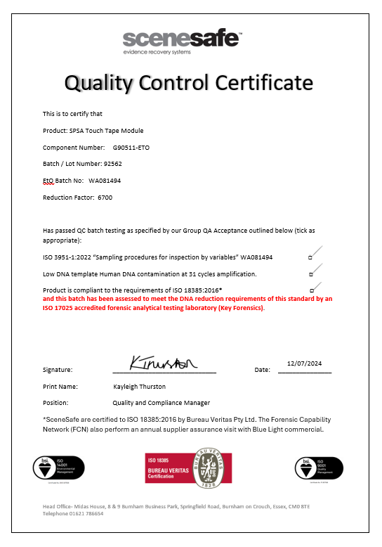 WA081494-92562 — SceneSafe