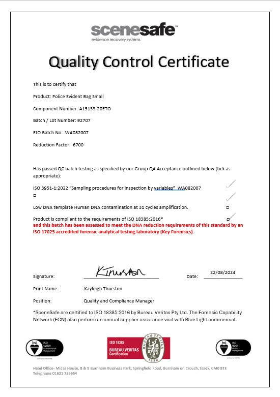 WA082007-92707 — SceneSafe