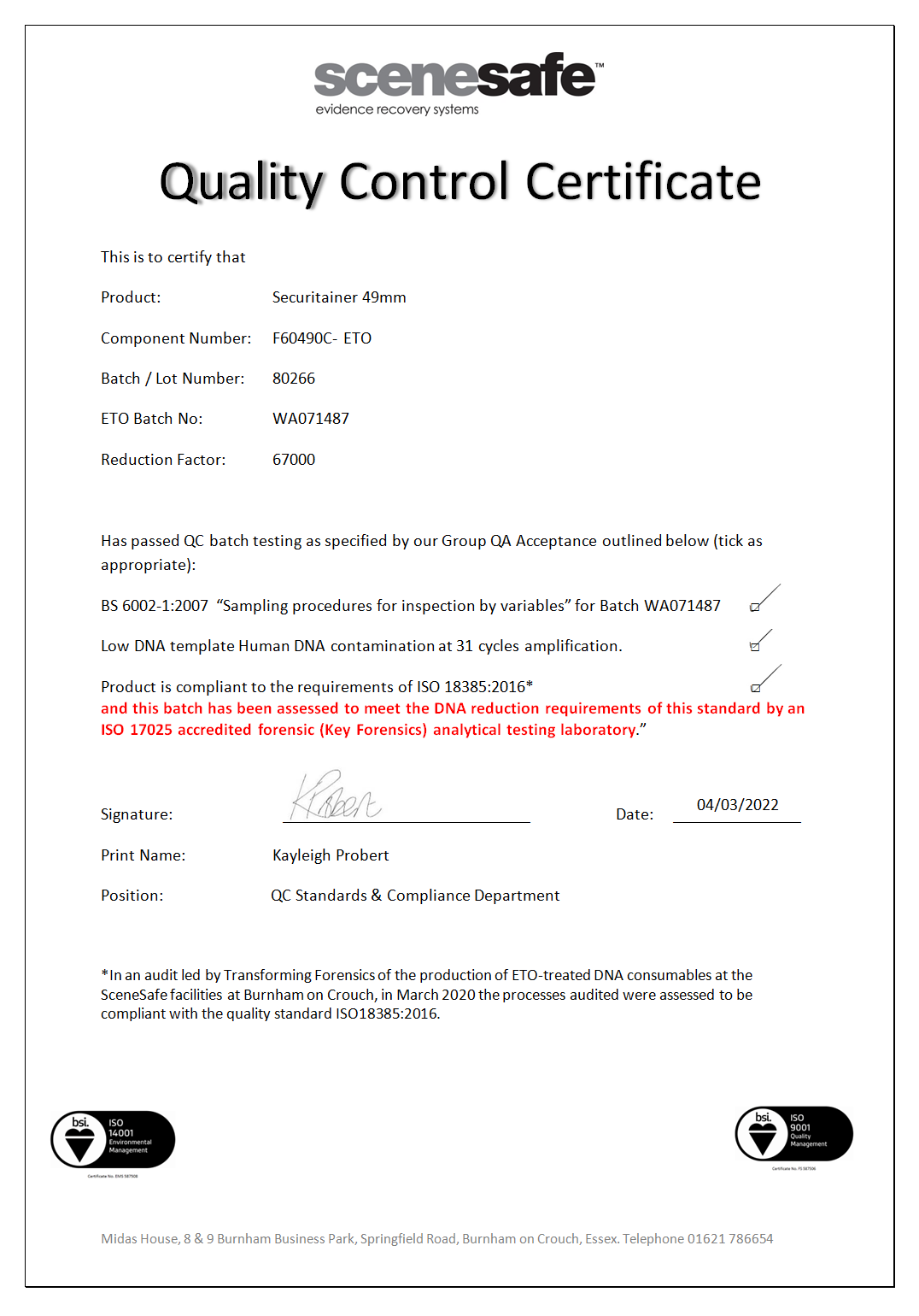 WA071487-80266 — SceneSafe