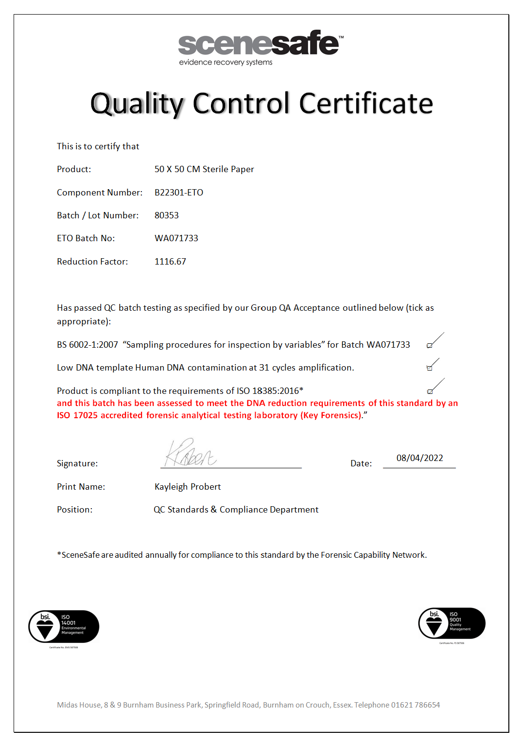 WA071733-80353 — SceneSafe