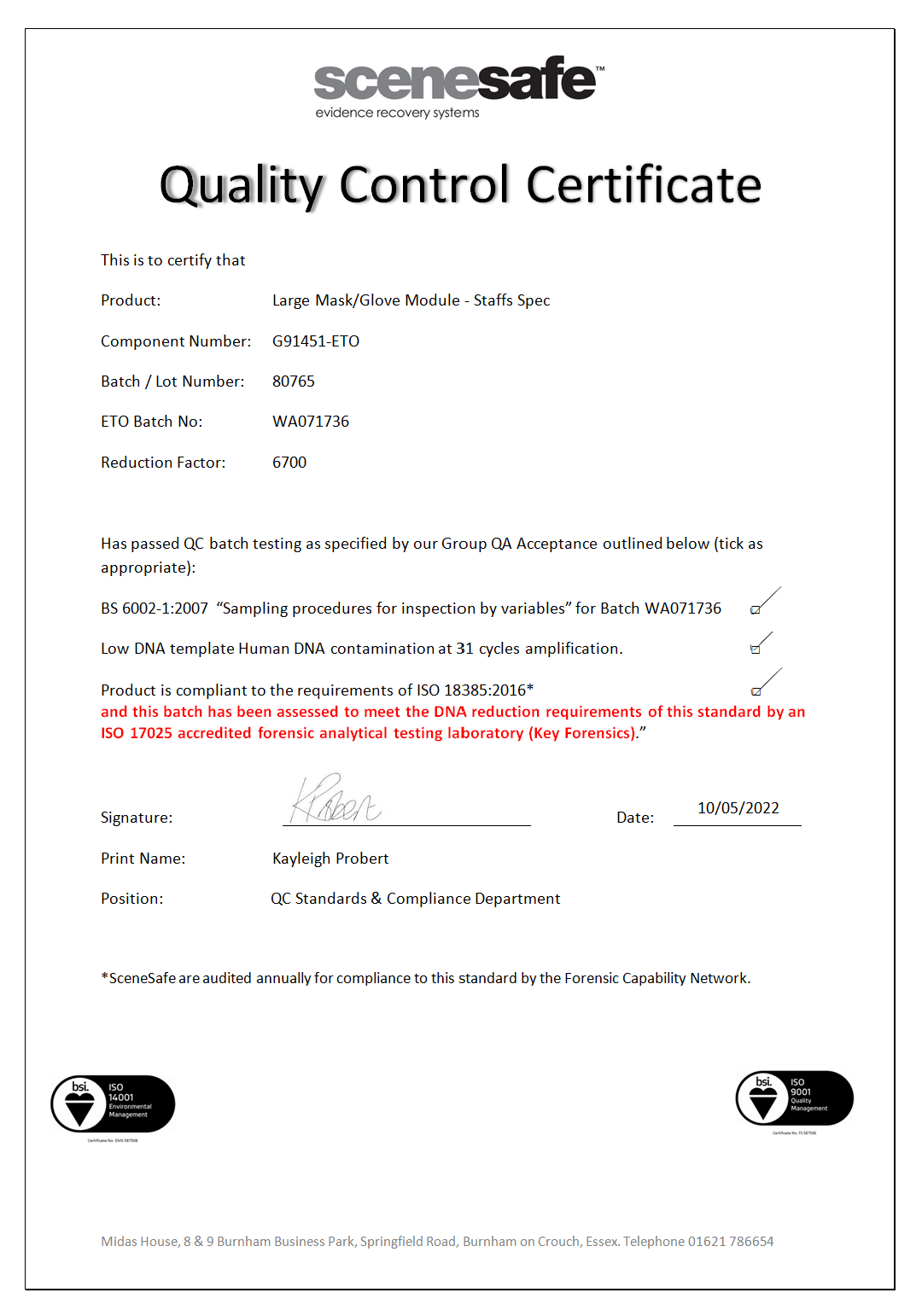 WA071736-80765 — SceneSafe