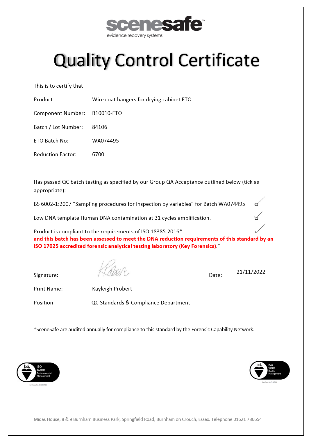 WA074495-84106 — SceneSafe