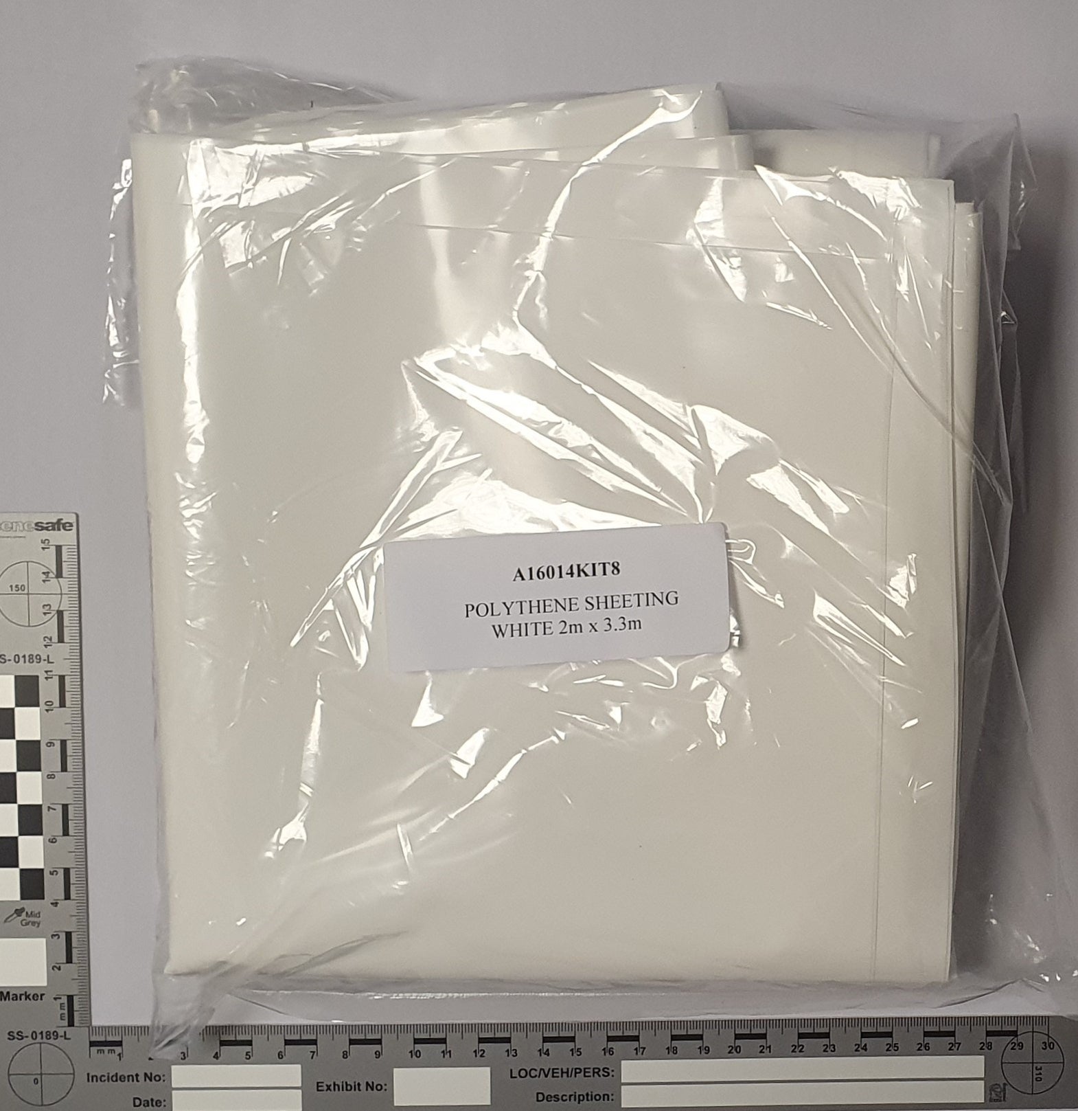 Polythene Sheeting, White 2m x 3m — SceneSafe