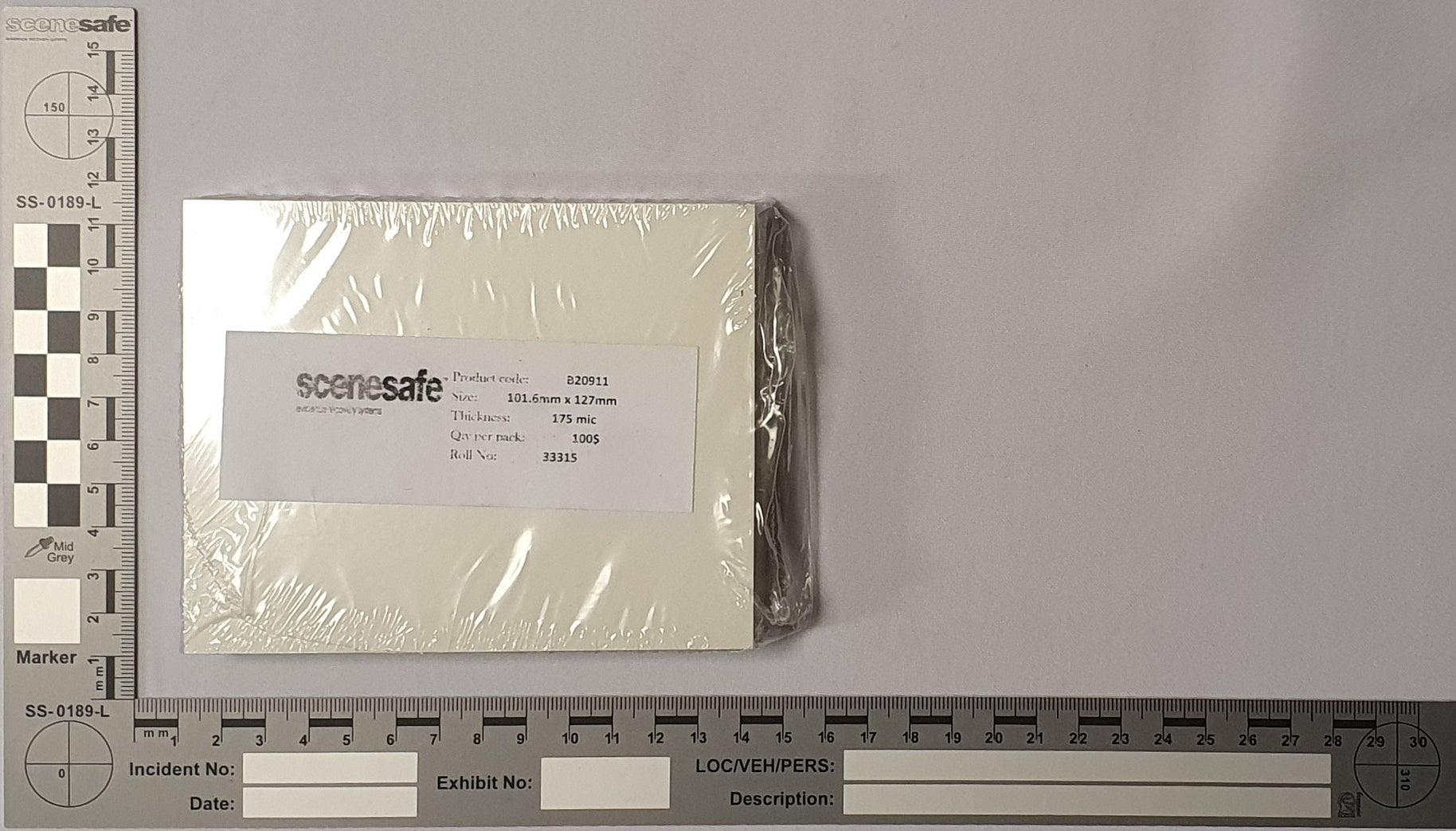 Tape Lifting — SceneSafe