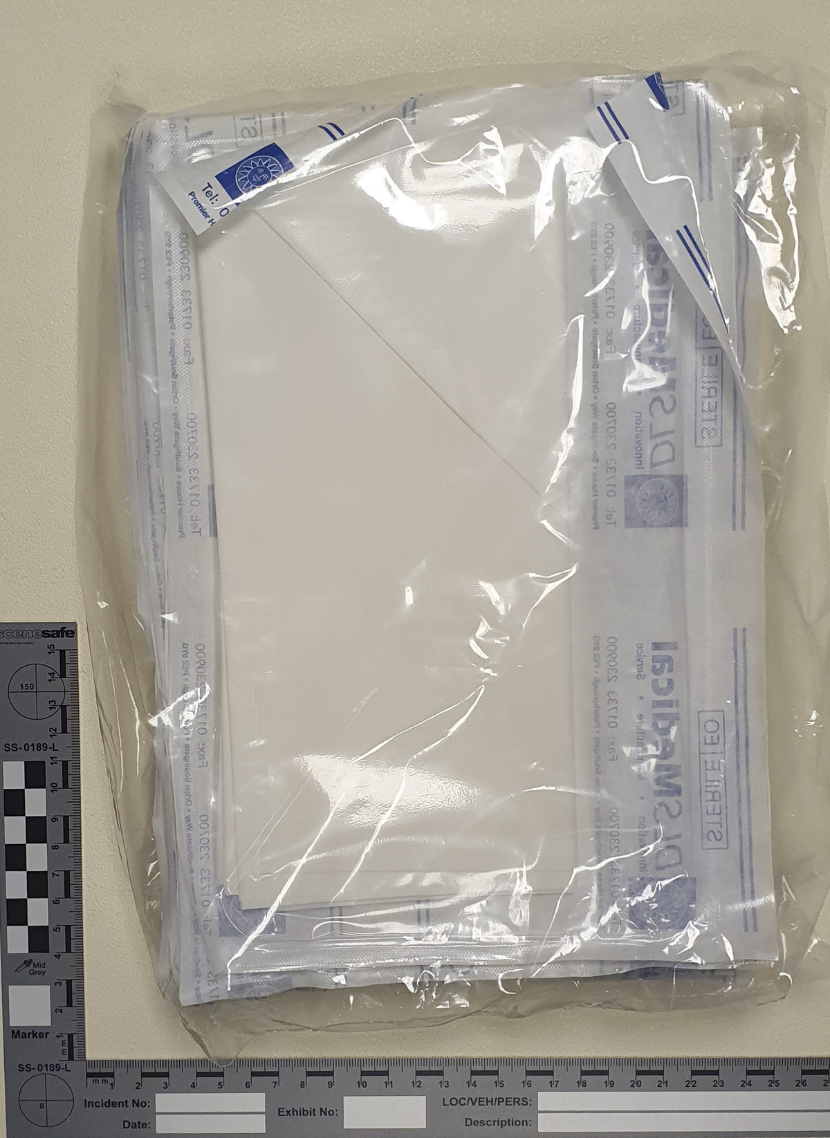 Sterile Paper White 90cm x 90cm — SceneSafe