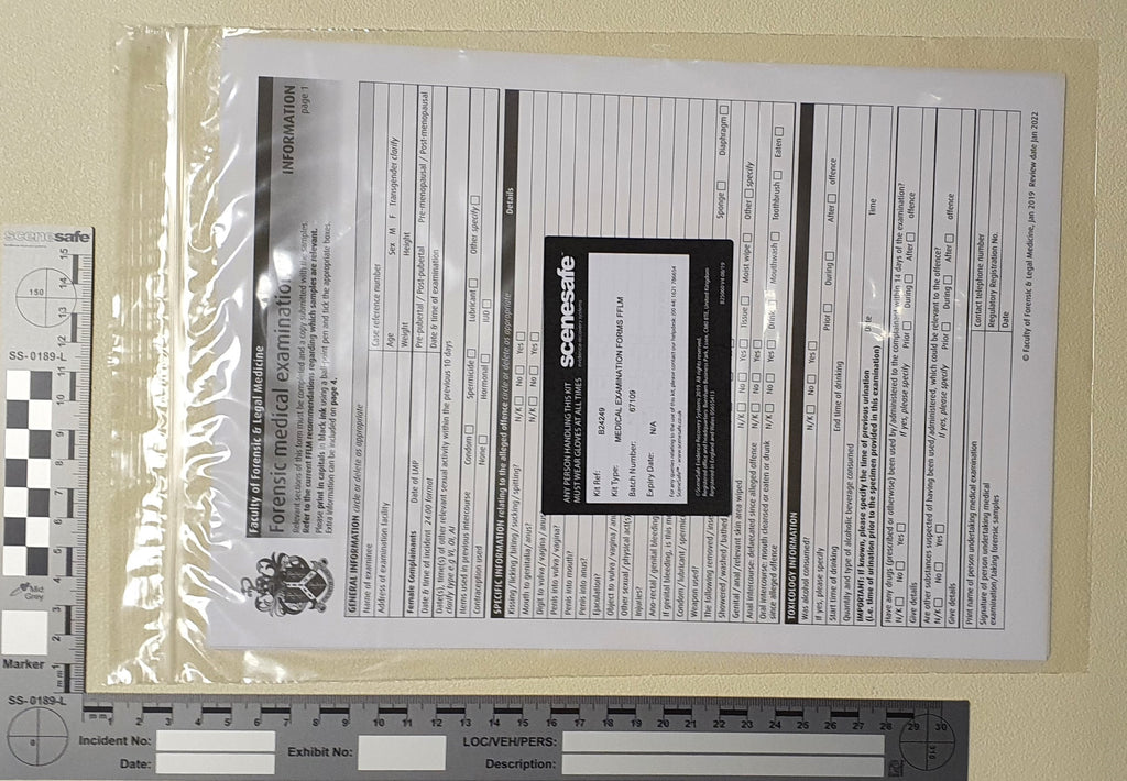 FFLM Spec Medical Examination Modules — SceneSafe