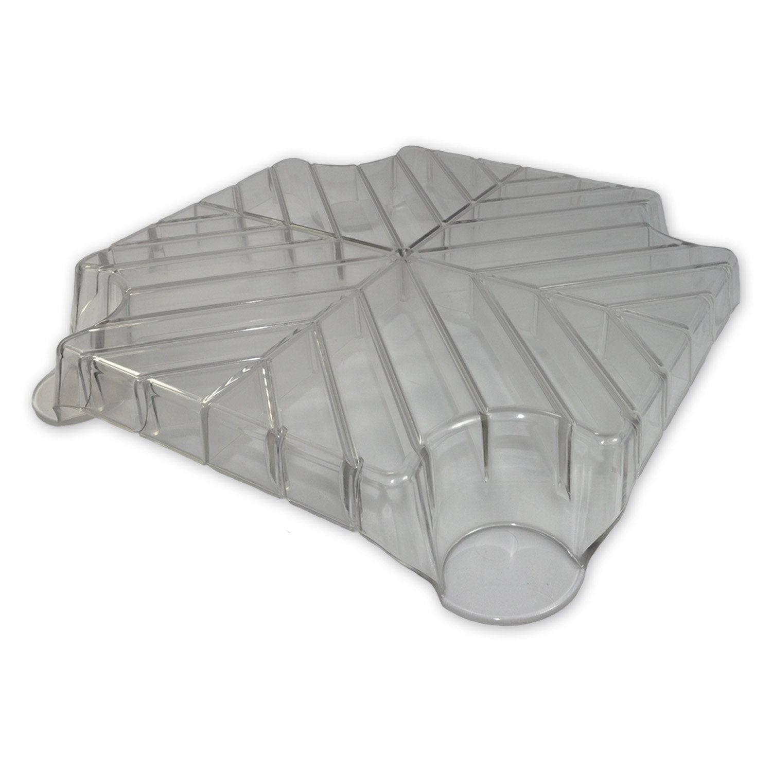 Clear Plastic Stepping Plate 350 x 350mm — SceneSafe