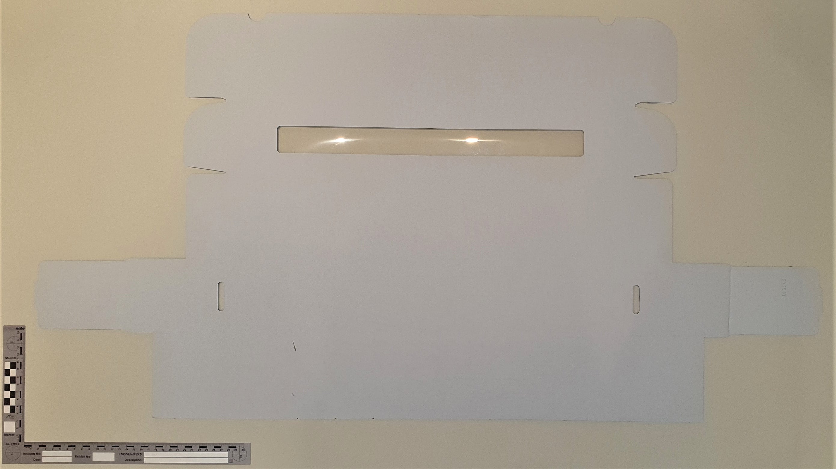 Window Box to Hold 2 Number Plates — SceneSafe