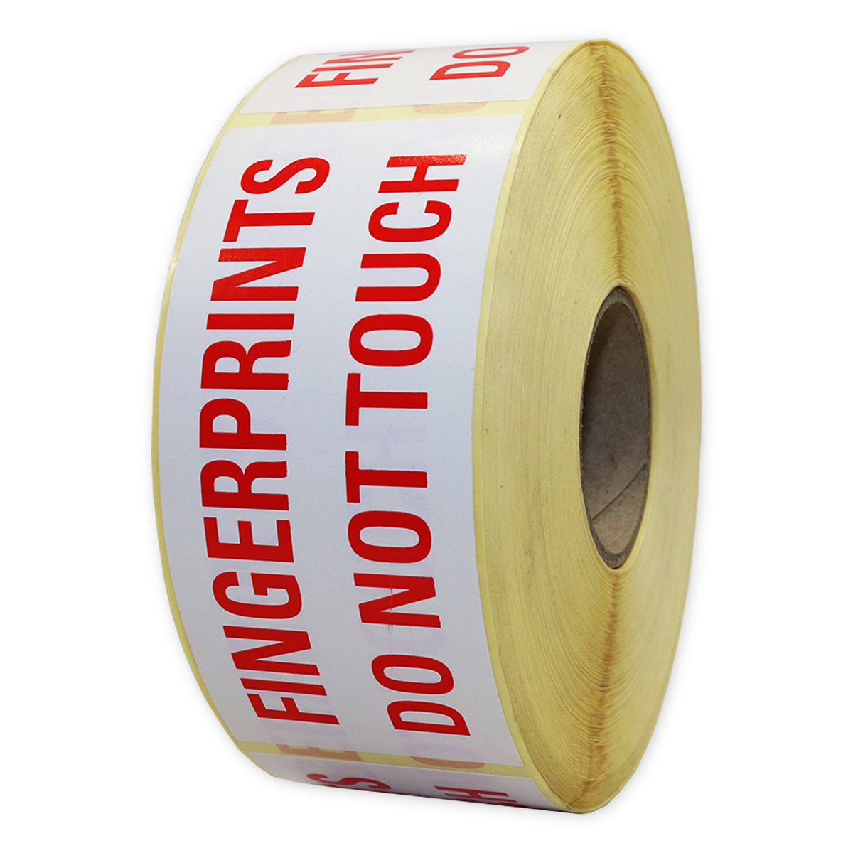 "Fingerprints Do Not Touch" Label — SceneSafe