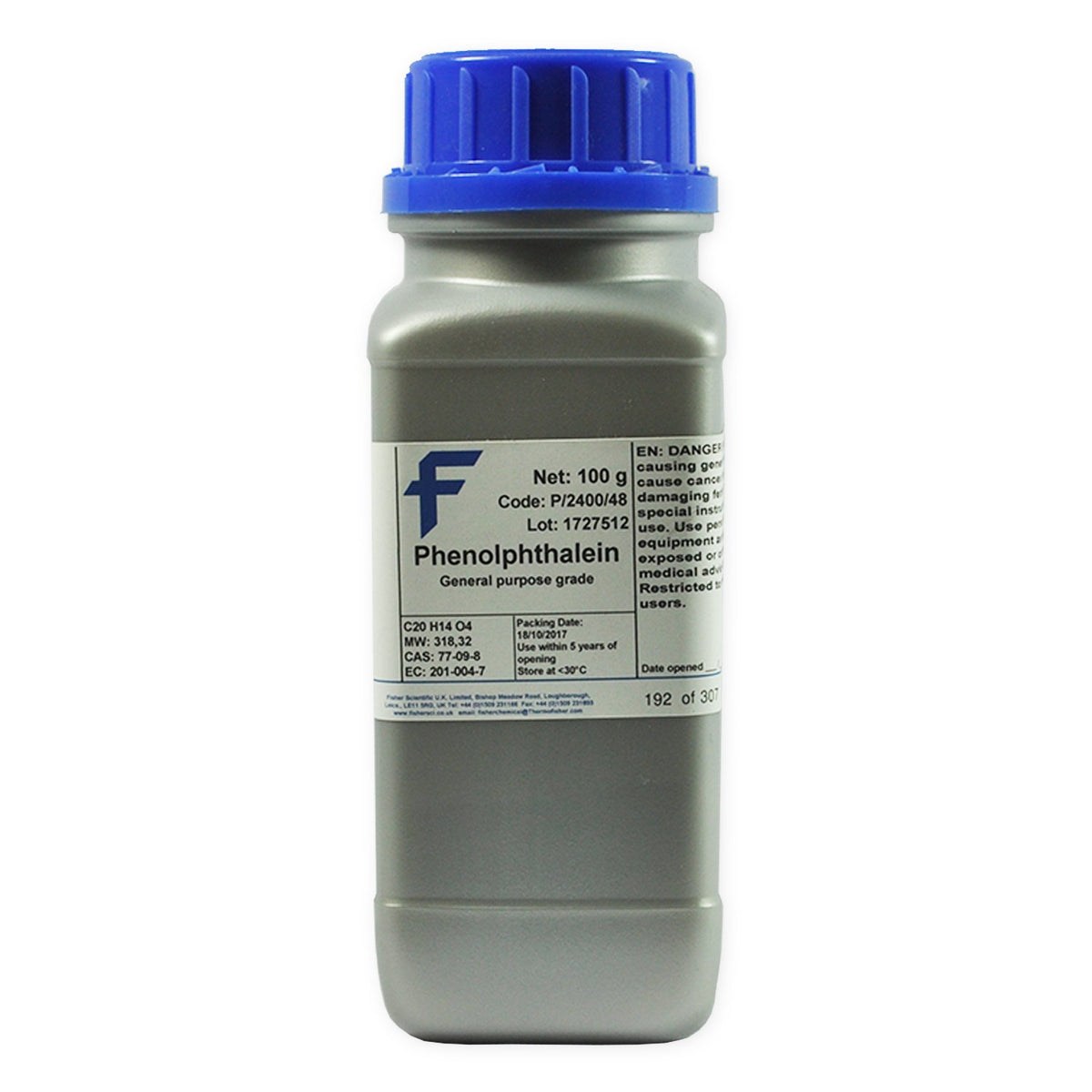 Phenolphthalein Solid & Pure — SceneSafe