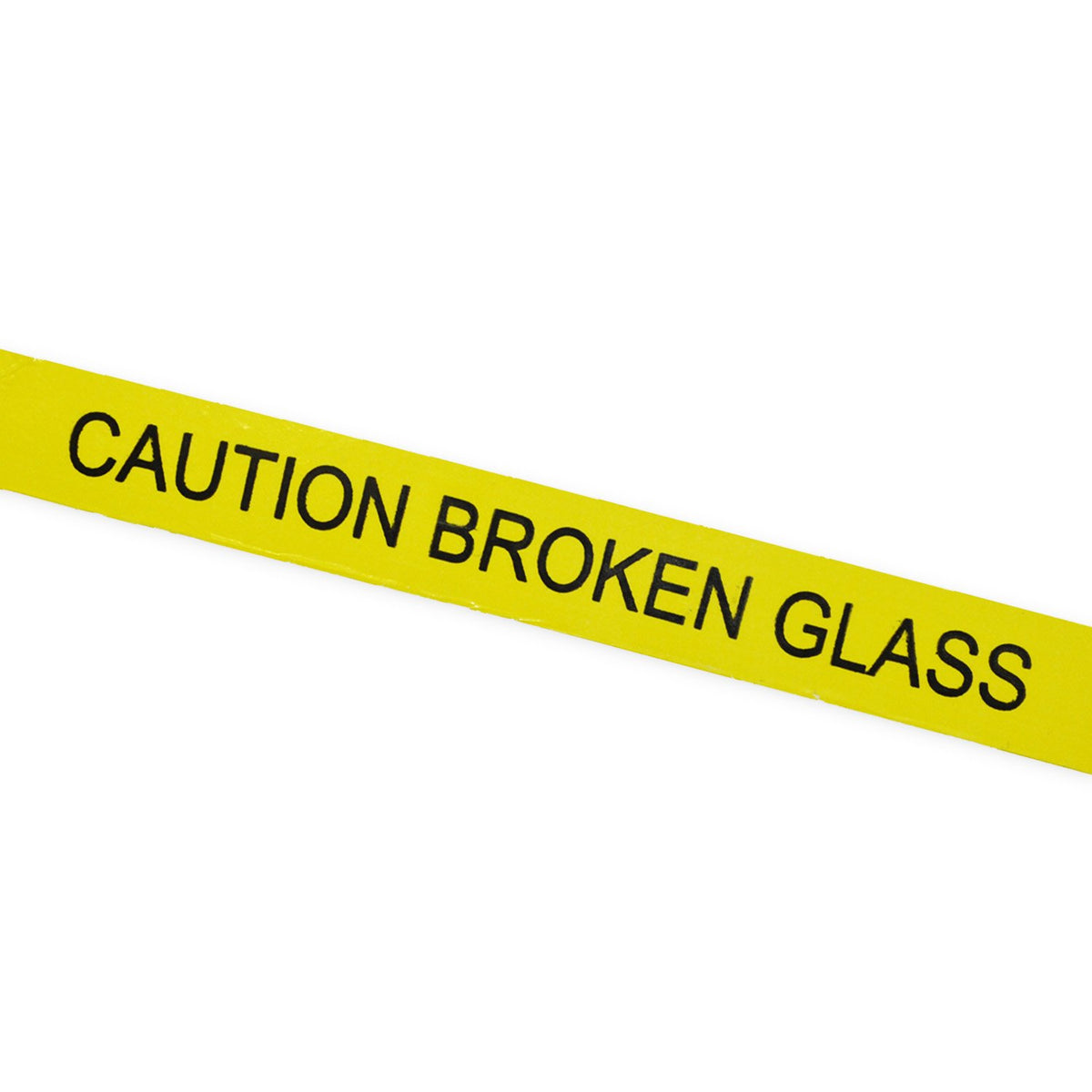 Printed Tape "Caution Broken Glass" — SceneSafe