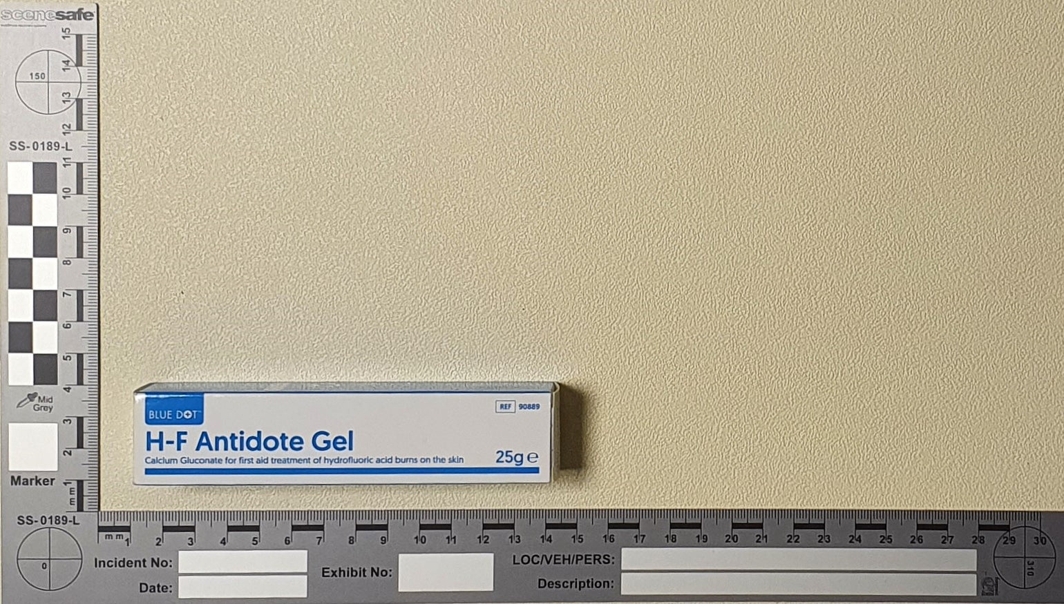 H-F Antidote Gel 25g Calcium Gluconate — SceneSafe