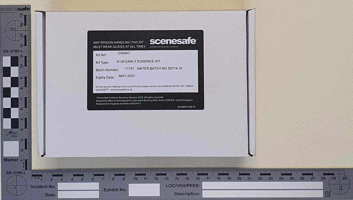 RTA blood sampling kit (EXTERNAL) — SceneSafe
