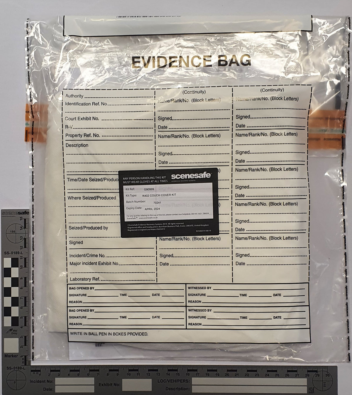 K402 Couch Cover Kit — SceneSafe