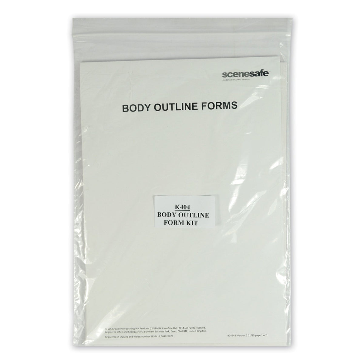 Body Outline Form Kit — SceneSafe