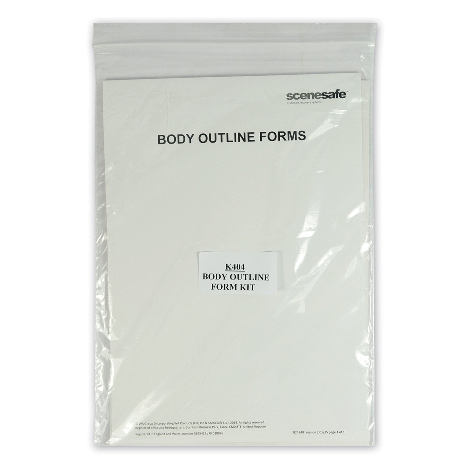 Body Outline Form Kit — SceneSafe