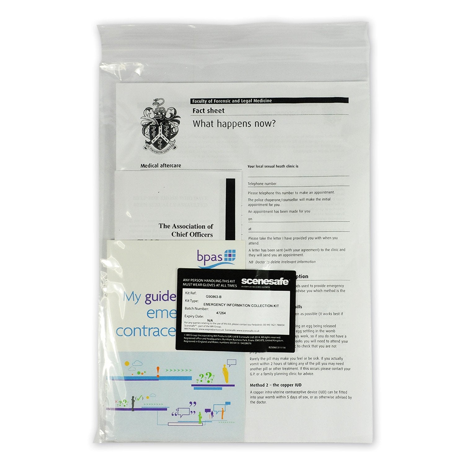 Emergency Information Kit — SceneSafe