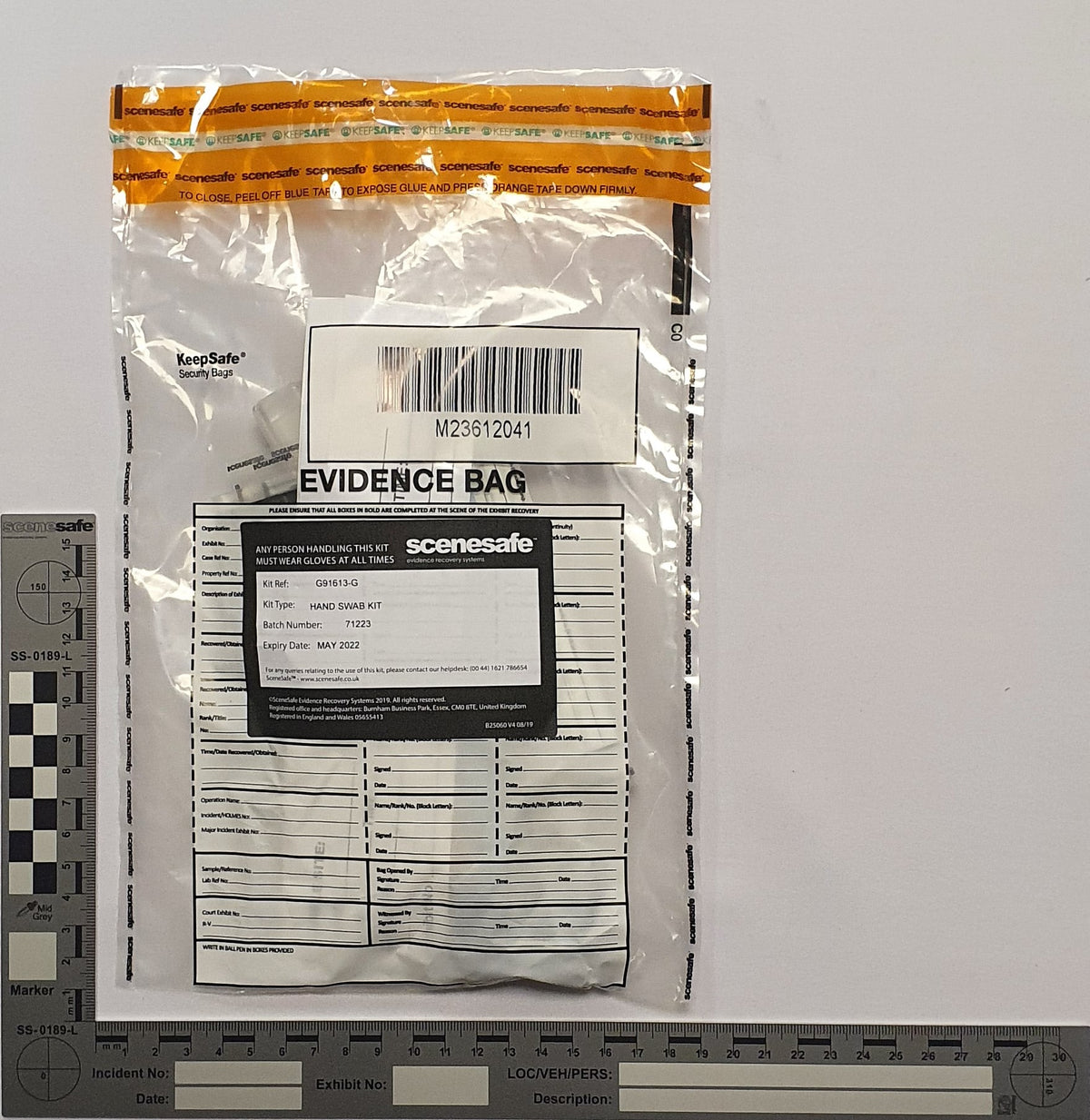 FFLM Spec Hand Swab Kit — SceneSafe