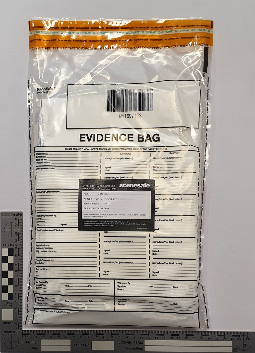 Emergency Information Kit — SceneSafe