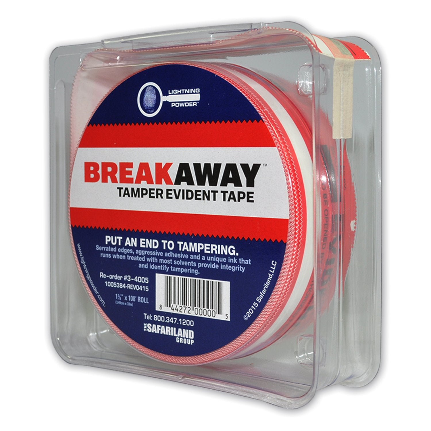 Breakaway Tamper Evidence Tape — SceneSafe